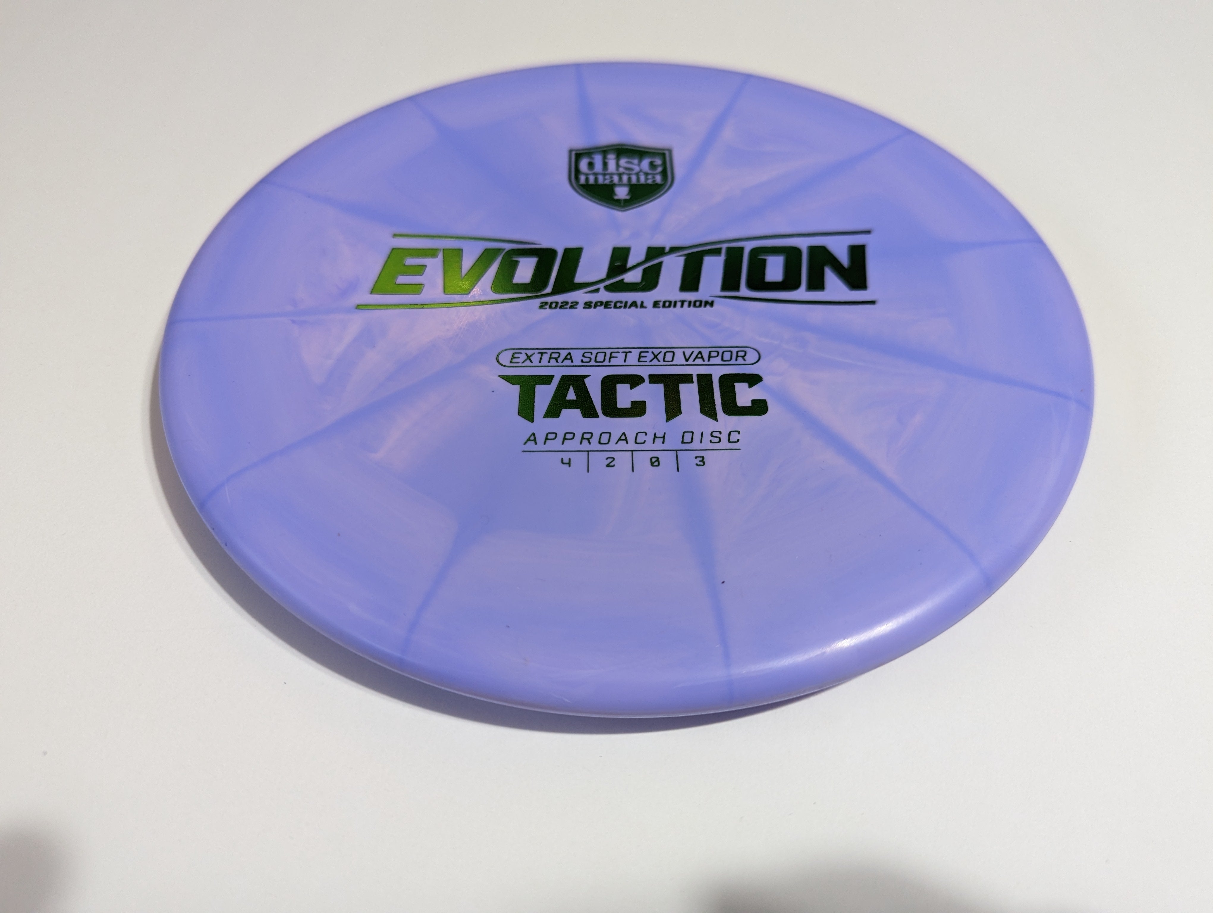 Discmania Tactic Evolution Extra Soft Exo Vapor 2022 Special Edition – Wolf Discs