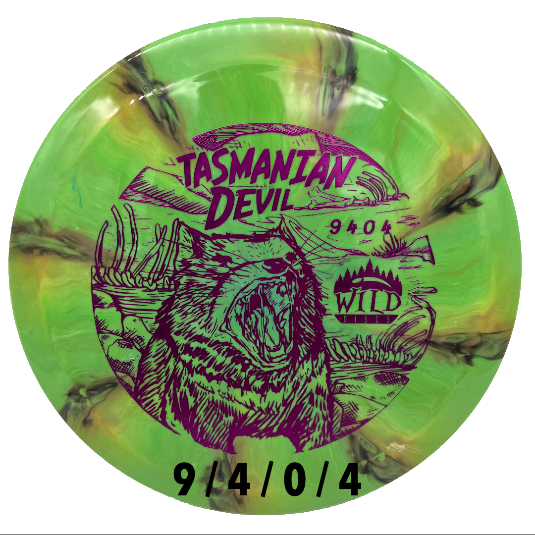 Wild Discs Tasmanian Devil Lava Flare – Wolf Discs